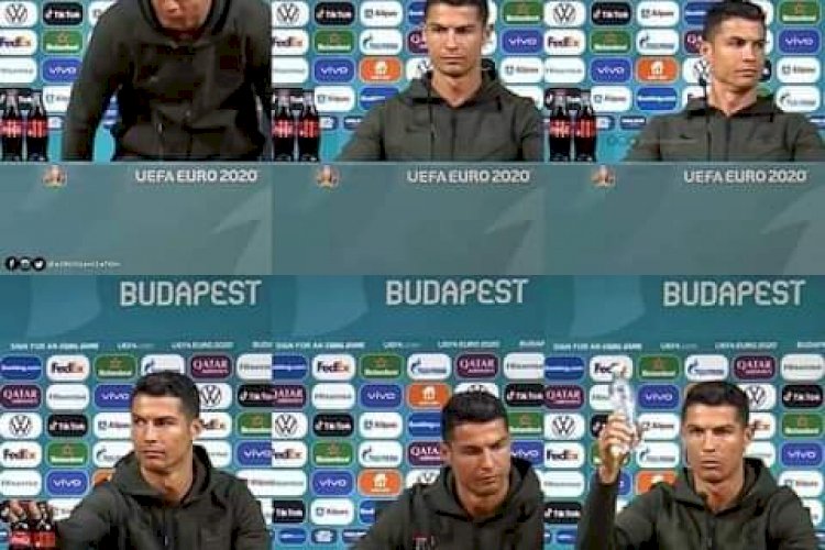 Breaking Cristiano Ronaldos Gesture Costs Coca Cola Four Billion